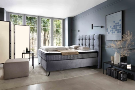 Boxspring postel Alexander 160x200 | Lumax nábytek